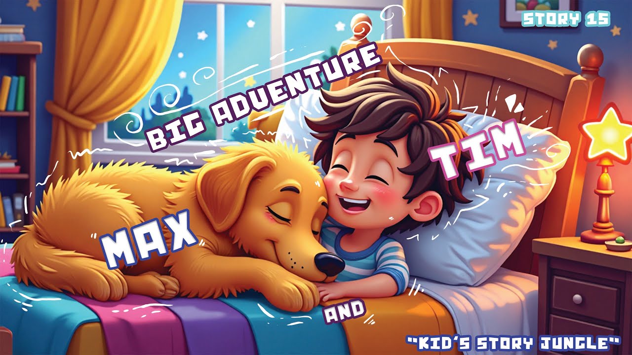 "Max and Tim's Big Adventure" Short kid story for Bedtime Adventure ...