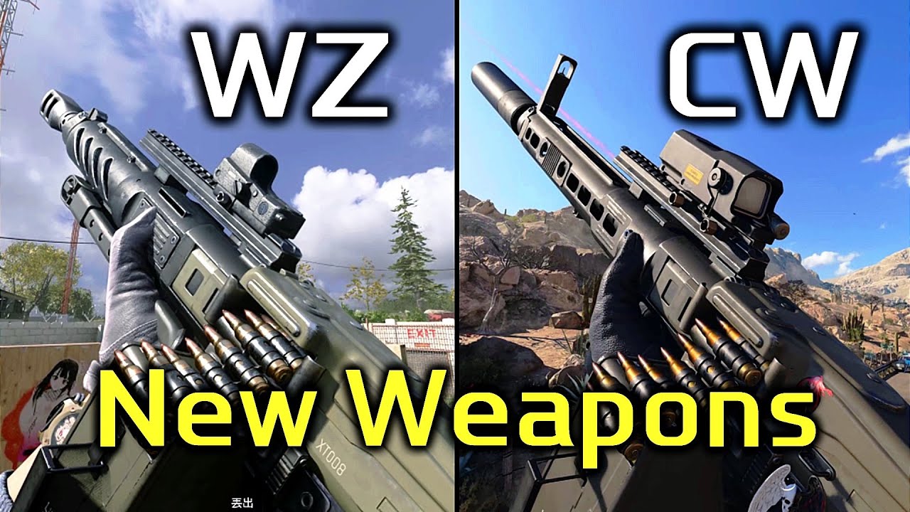 Call of Duty: BOCW/WZ - New/Update Weapons Showcase [Season4] - YouTube