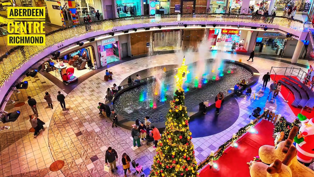 Metro Vancouver Walk 🇨🇦 - Aberdeen Centre, Richmond - YouTube