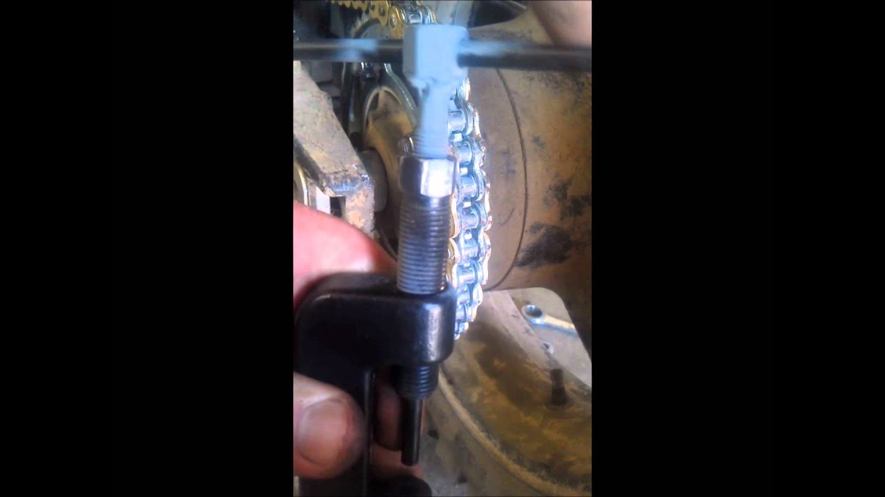 renthal chain rivet - YouTube