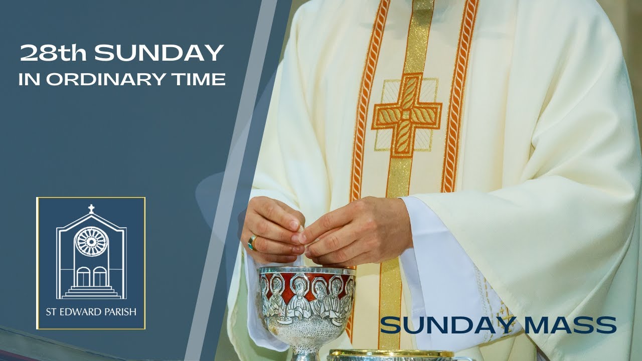 St. Edward Catholic Mass - Sunday October 9, 2022 - YouTube