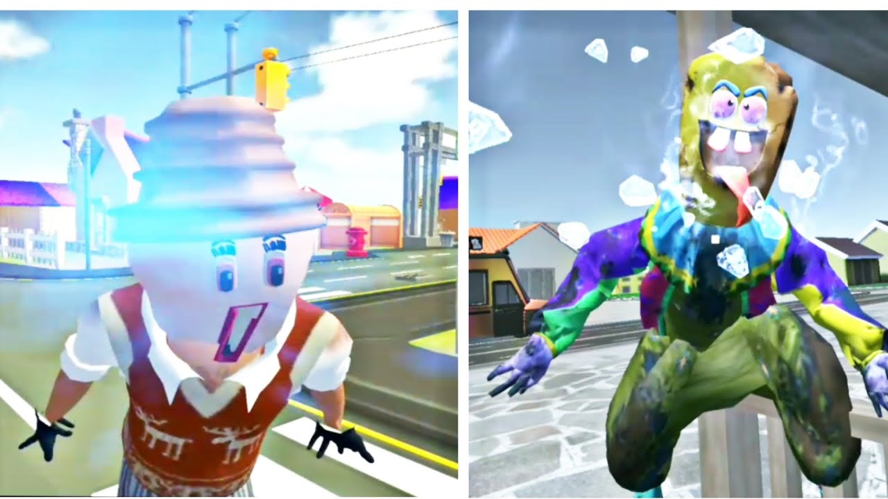 ice scream : scary house vs ice scream : Clown - YouTube