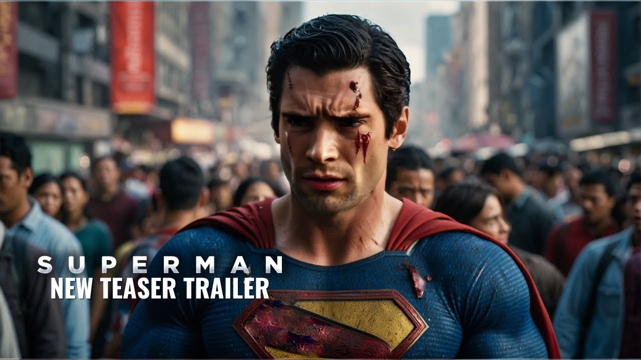 Superman | New Teaser Trailer | James Gunn, David Corenswet - YouTube
