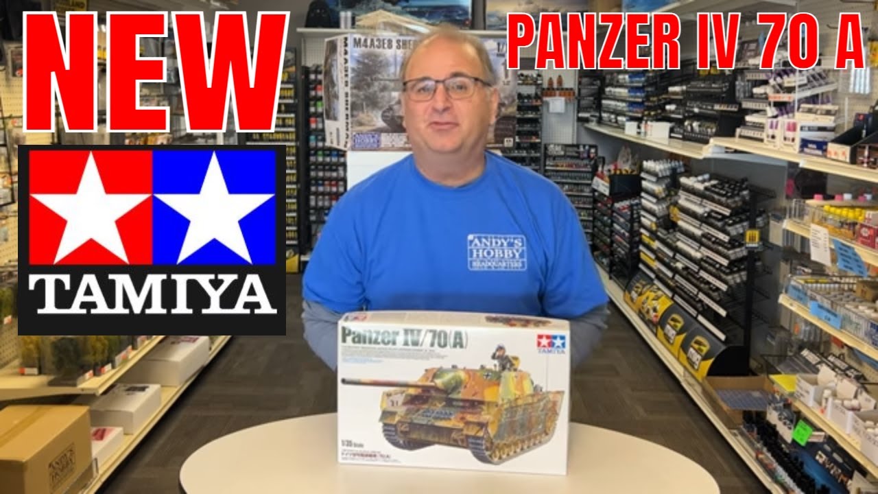 Tamiya NEW RELEASE 1/35 Panzer IV/70 A Preview COMING SOON Nuremberg ...