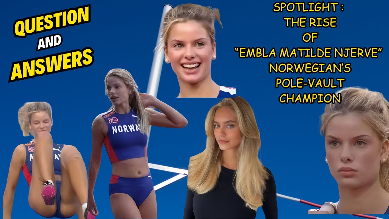 "Embla Matilde Njervé: Norwegian's Rising Star in Pole Vaulting - YouTube