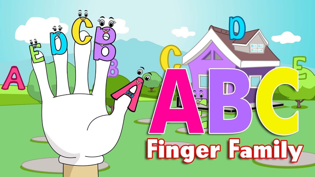 ABC Finger Family Songs & Nursery Rhymes For Children | ABC Finger ...