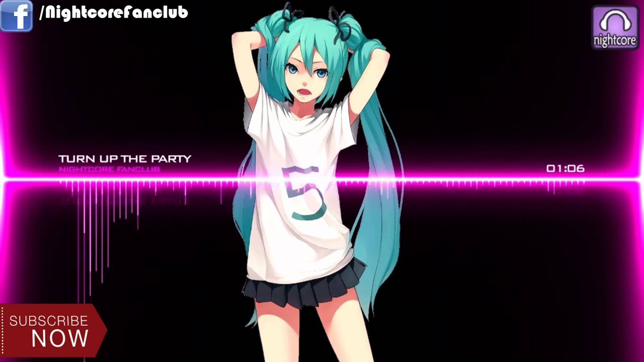 Nightcore Turn up the party - YouTube