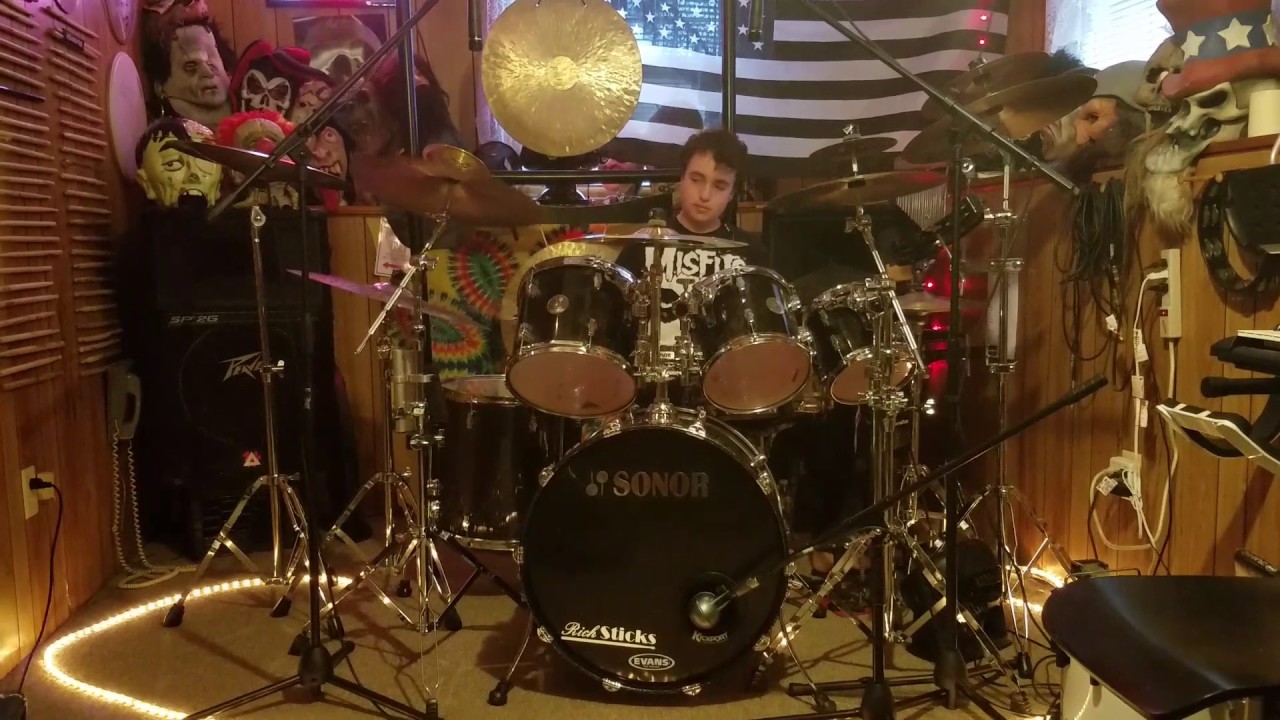 Fall to Pieces by Velvet Revolver Drum Cover 2/9/2017 - YouTube