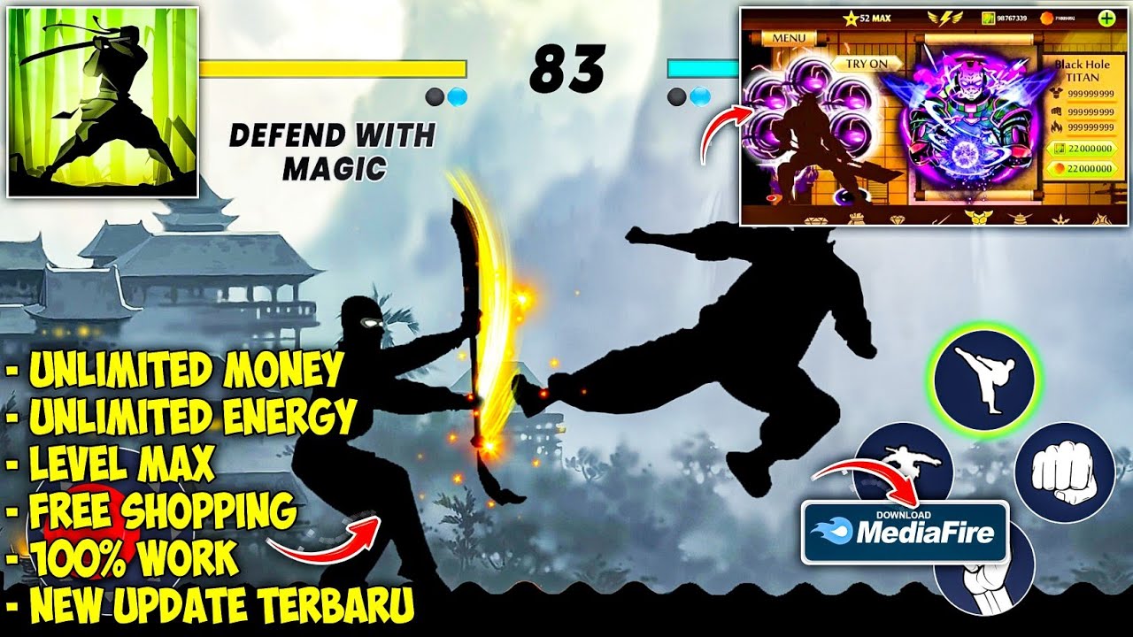 Shadow Fight 2 Mod Apk v2.37.0 Terbaru 2024 - Unlimited Money & Level ...