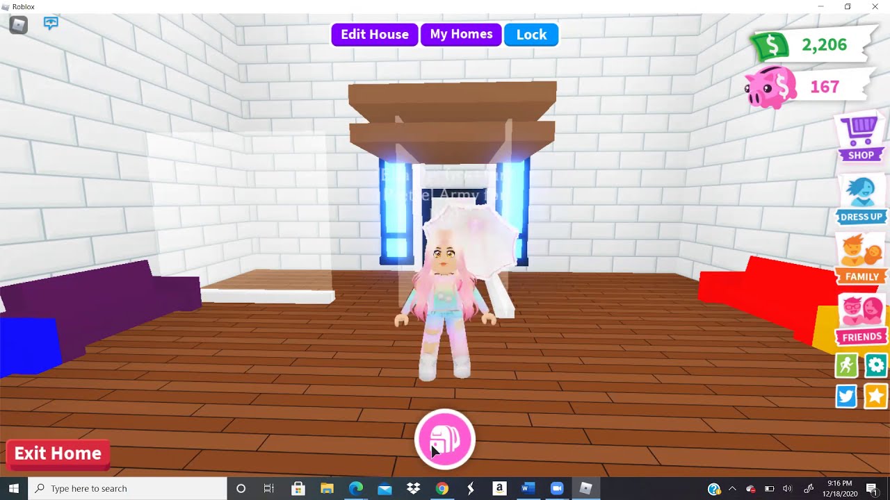 My FIRST Video EVER *Backpack Walk-through* (Adopt Me!) (Roblox) - YouTube