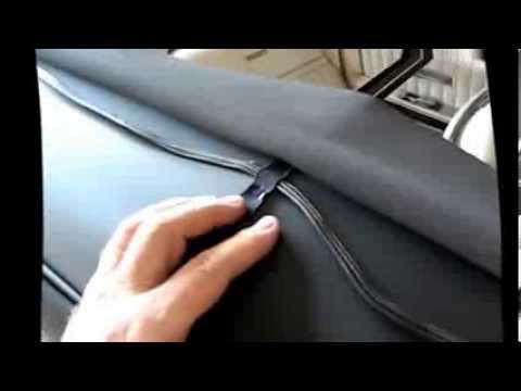 Lincoln Convertible Top Pad Wire Install Tip - YouTube