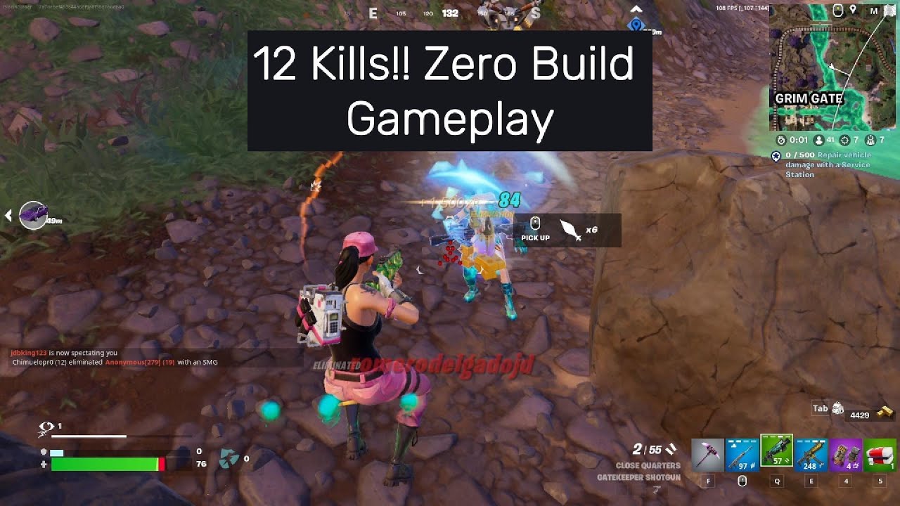 Fortnite Zero Build Gameplay 9 - YouTube