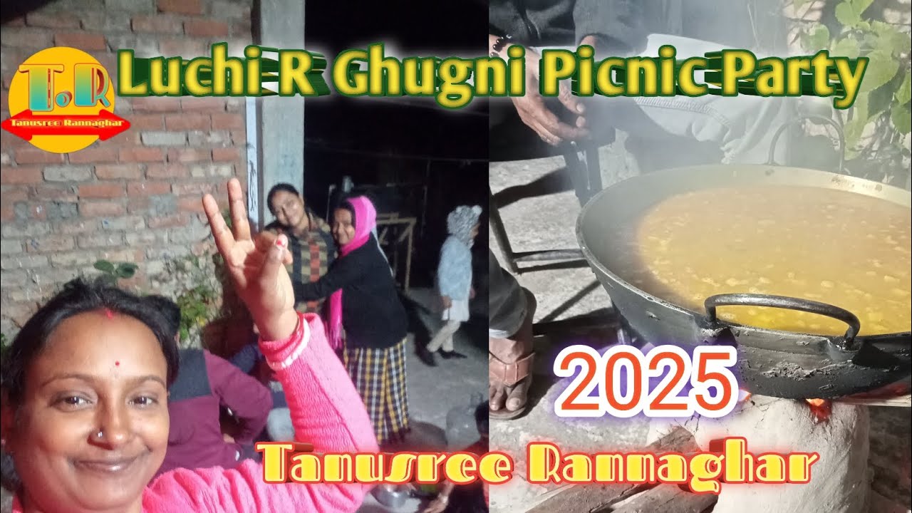 Luchi R Ghugni Picnic Party|Bon bhojon|Choruibhati|picnic spot - YouTube