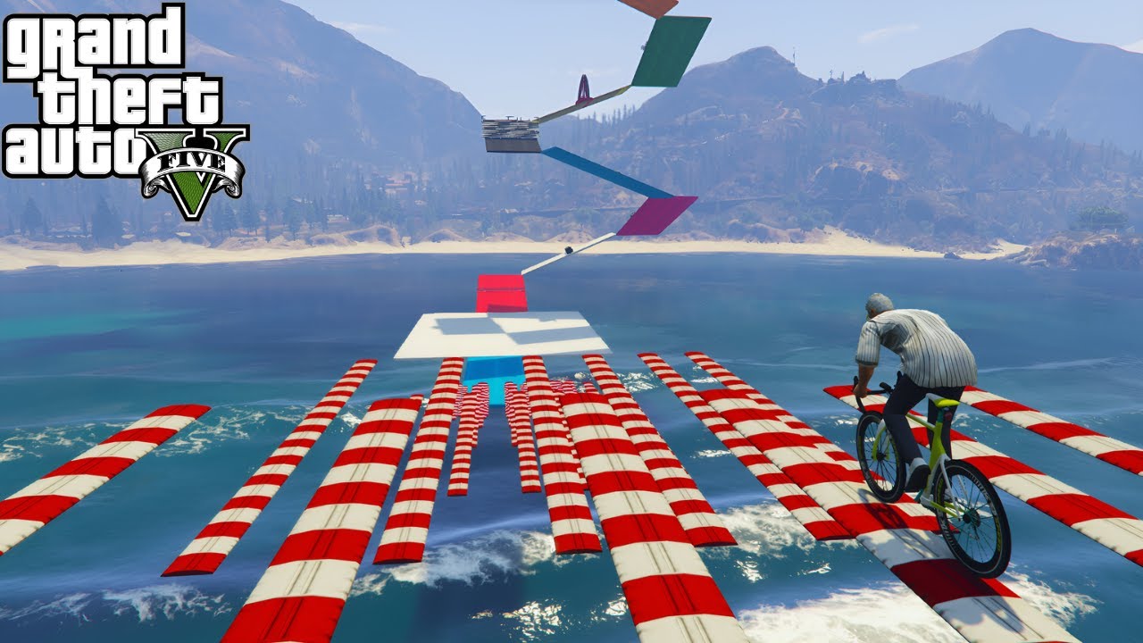 GTA Parkour Race Only 053.472% People Can Complete This Race in GTA 5 ...