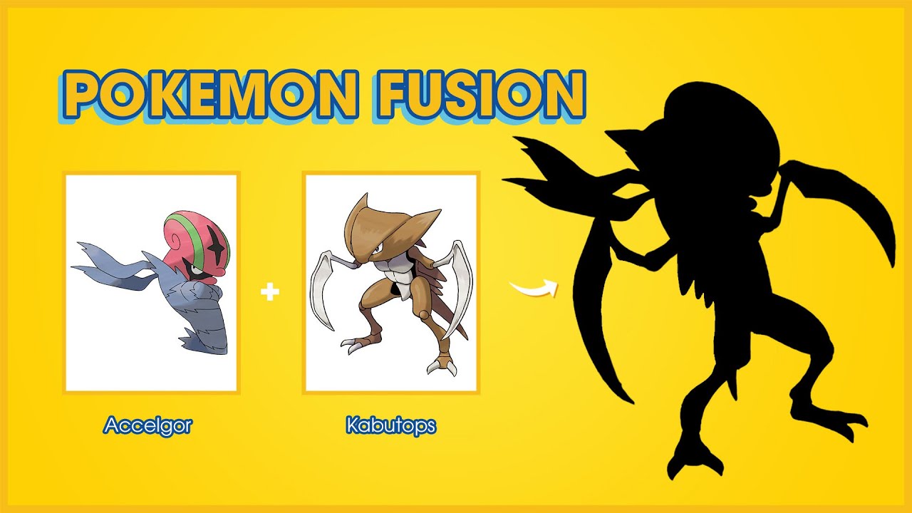 Pokemon Fusion | Accelgor + Kabutops - YouTube
