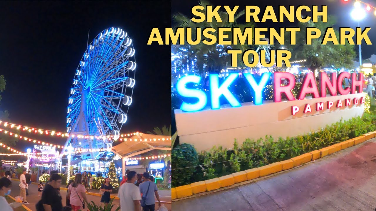 SKY RANCH PAMPANGA WALKING TOUR - YouTube