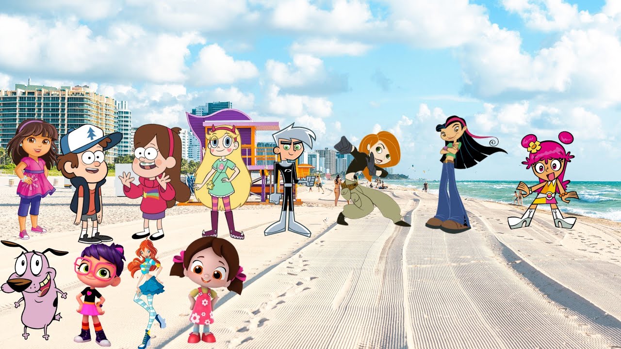 Dora Dipper Mabel Star Butterfly and Danny Kim Juniper Ami Courage Abby ...
