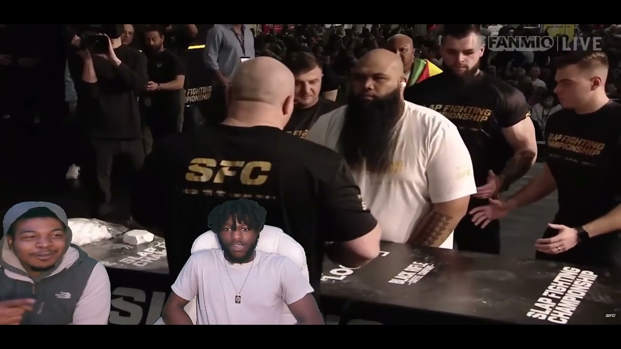 DaDropouts react to The HARDEST Slaps From Slap Fighting Championship ...