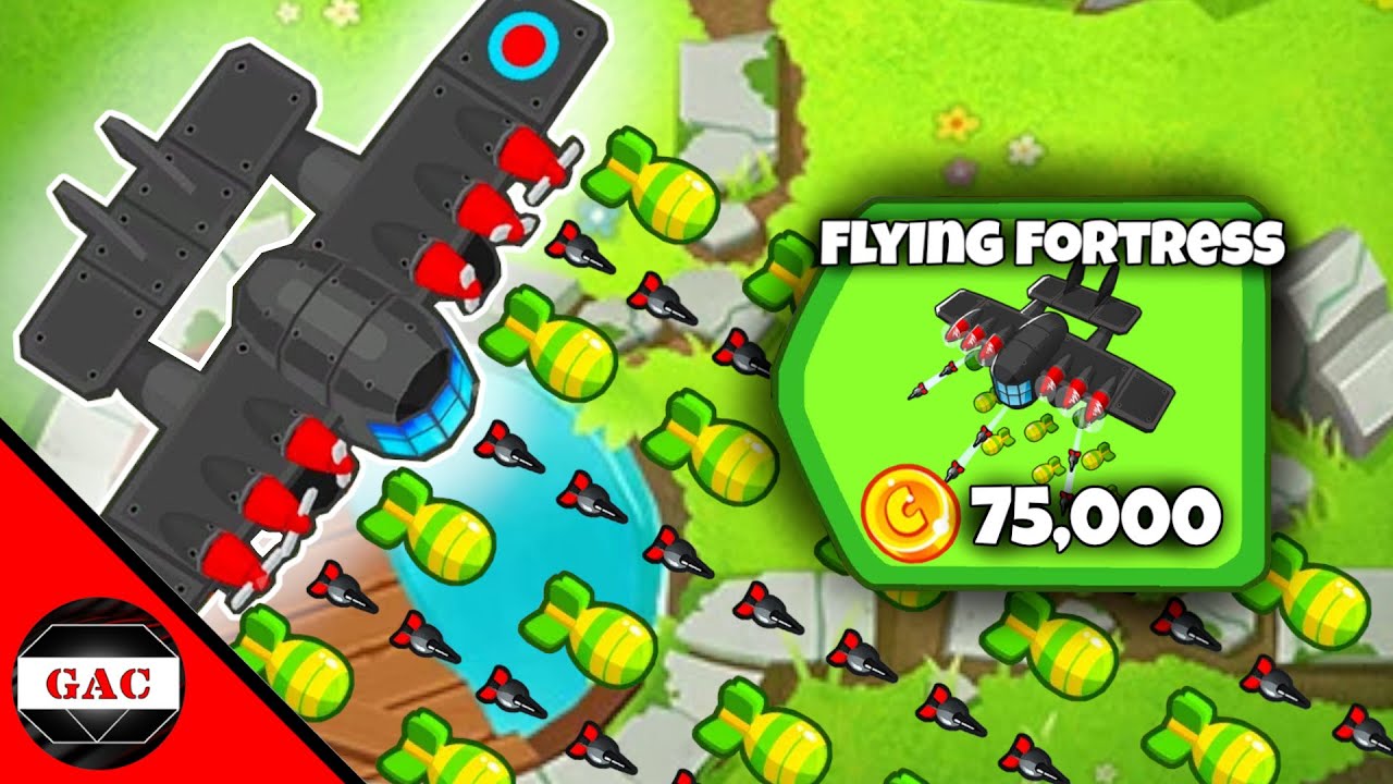 Winning with the Most OVERPOWERED Flying Tower in the Game!!! (Bloons ...