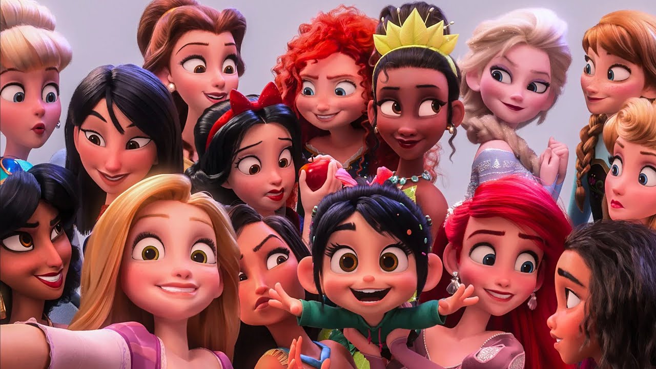 All amazing Disney princess Edit 2💕 - YouTube