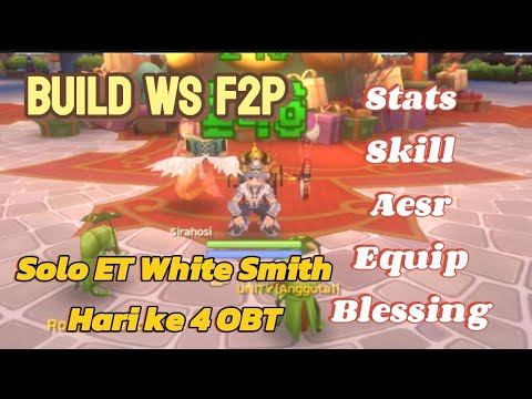 Solo ET hari ke 4 White Smith F2P Build ROM Classic #romclassic #romf2p ...