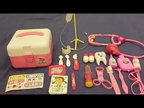 16 Minutes Satisfying with Unboxing Pink Medical Doctor Set[ASMR] - YouTube