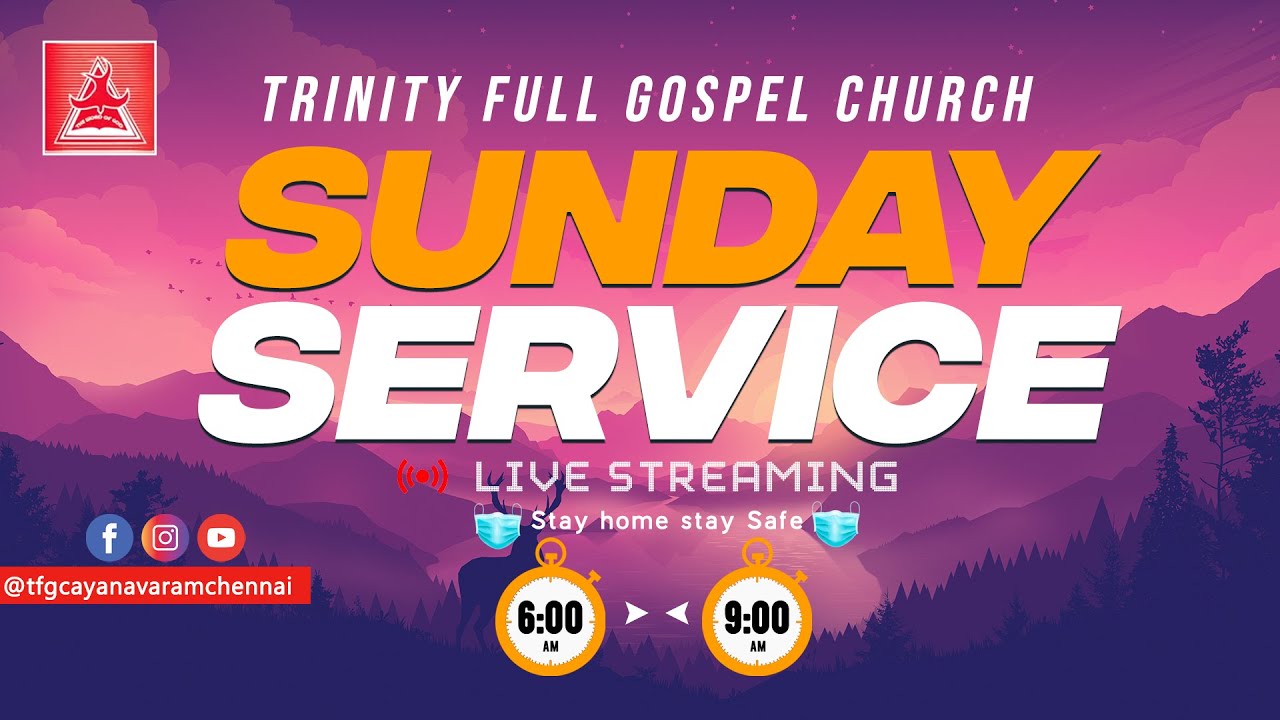LIVE Sunday Service 1 (02 October 2022) | Pastor A Pratapsingh - TFGC ...