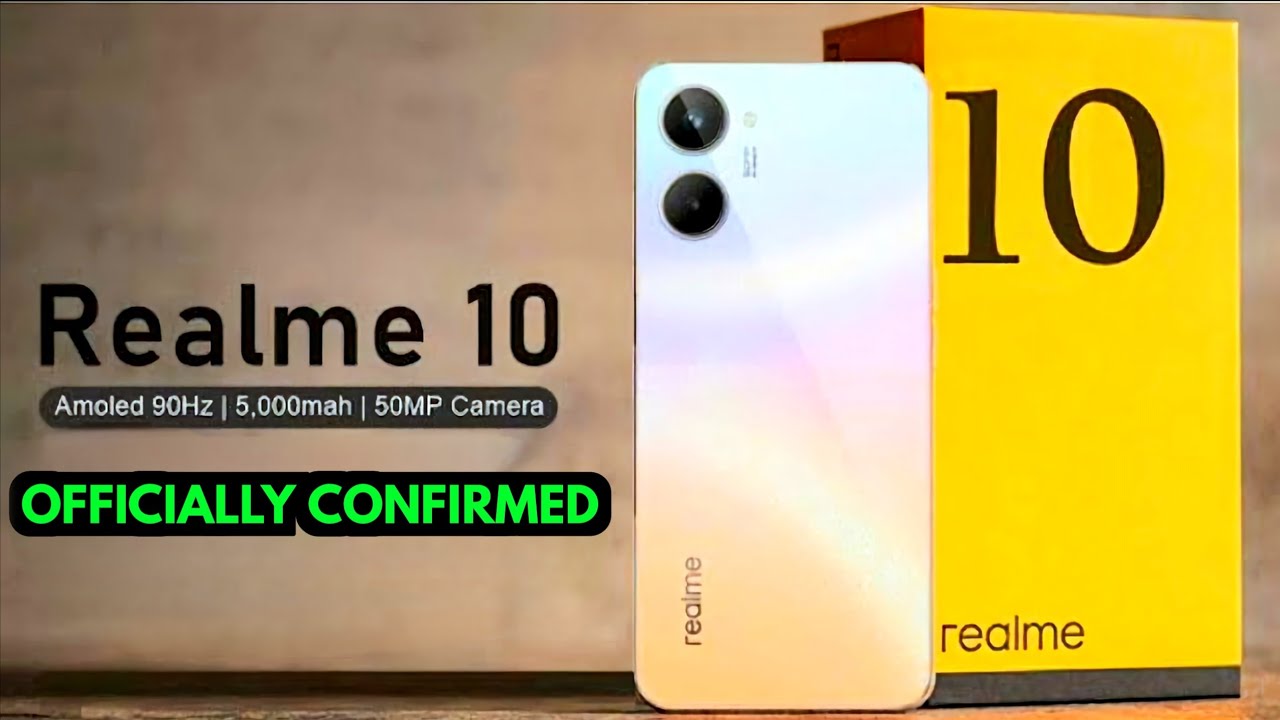 REALME 10 - FULL SPECIFICATION, RENDERS, PRICE INDIA LAUNCH - YouTube