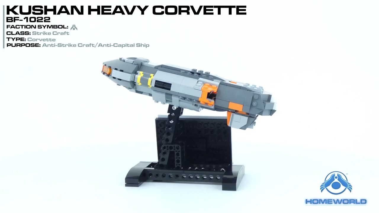 HOMEWORLD® Kushan Heavy Corvette - YouTube