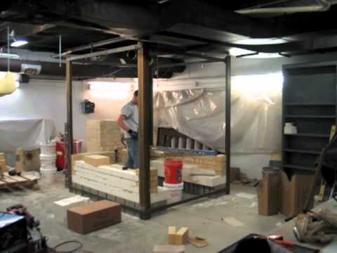 New Reduction Kiln in Time Lapse Photography - YouTube