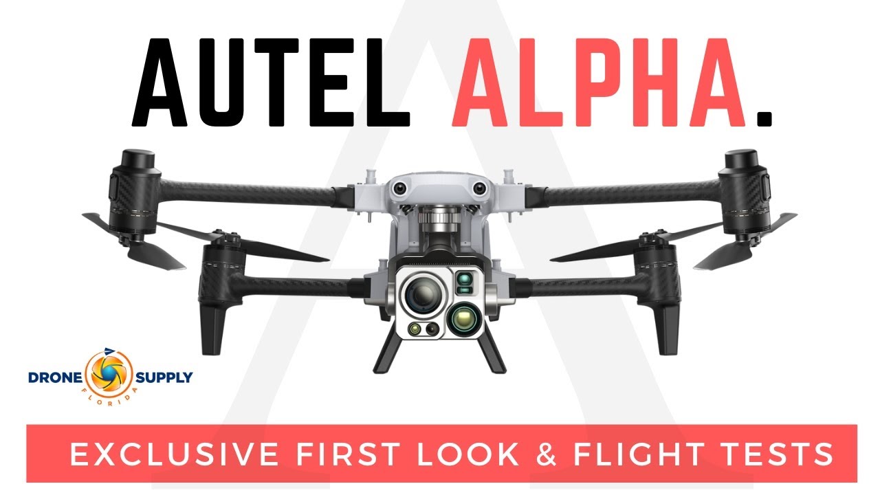 Autel Alpha - Exclusive First Look & First Flight Tests - YouTube