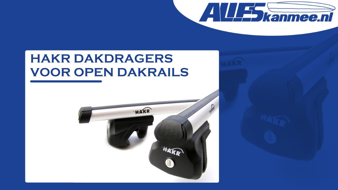 Hakr dakdragers voor auto's met een open dakrails | Alleskanmee.nl ...