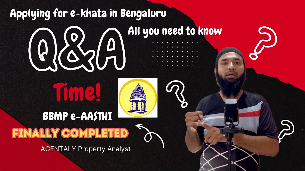 Applying for e-khata in Bengaluru BBMP e-AASTHI: All you need to know Q ...