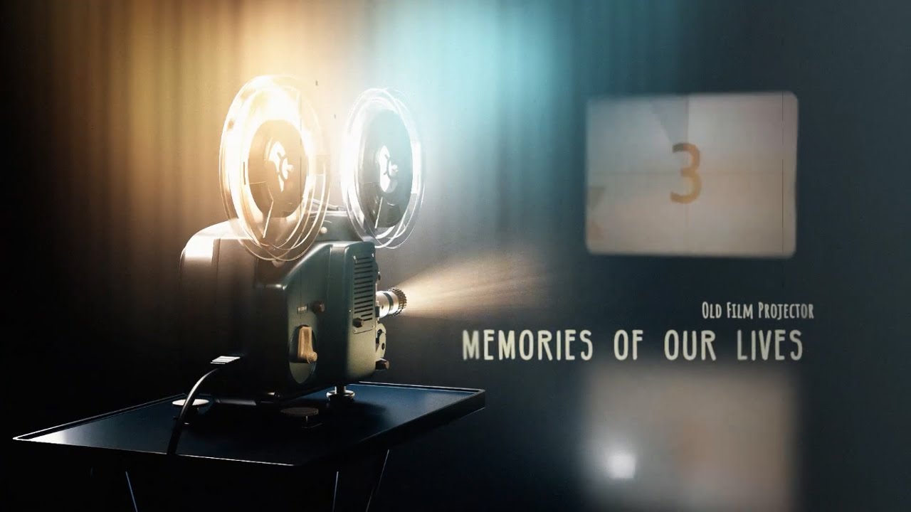 Vintage Film Projector Slides Memories - After Effects Template - YouTube
