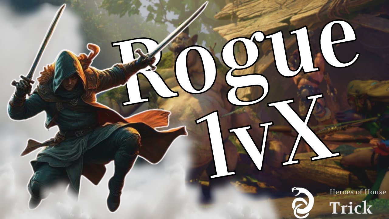 The Rogue King 1vX - Legacy: Steel and Sorcery - Rogue PvP. - YouTube