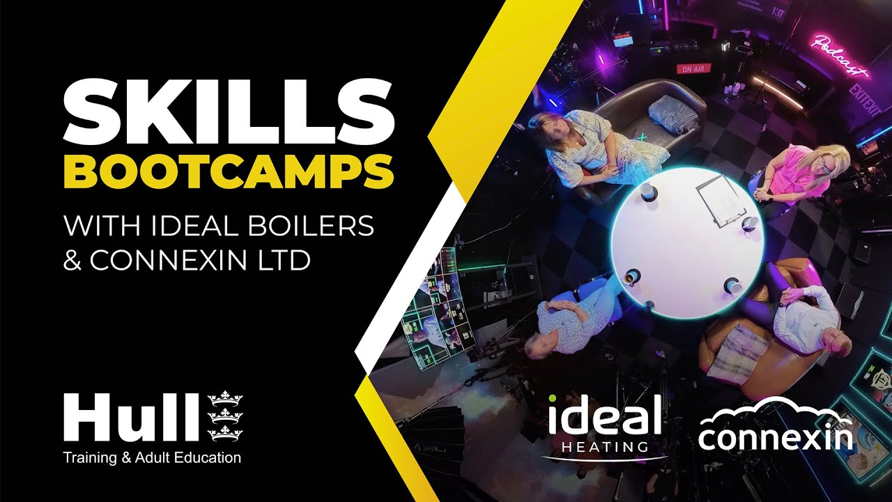 Skills Bootcamps with Ideal Boilers and Connexin Ltd - 4K - YouTube