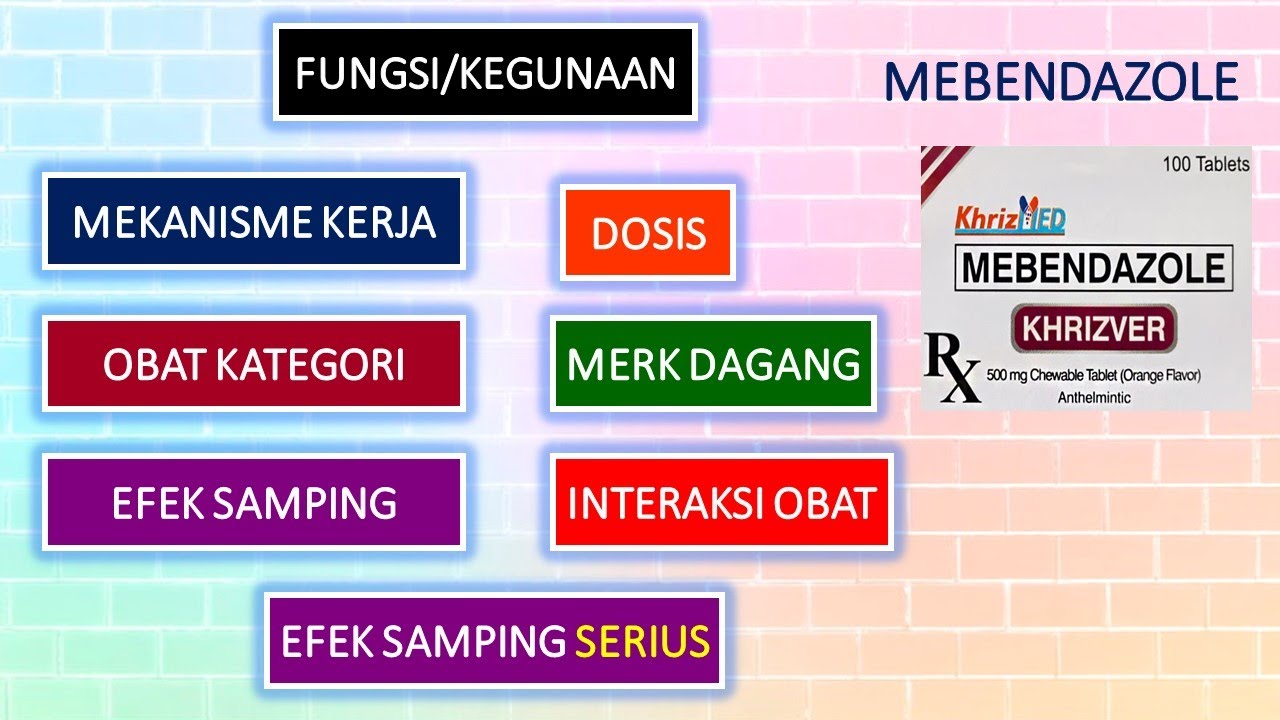 APA ITU OBAT MEBENDAZOLE? - YouTube