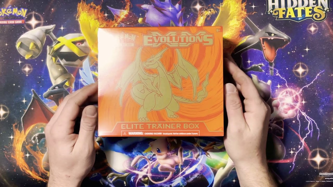Pokémon Evolutions Elite Trainer Box Opening - YouTube