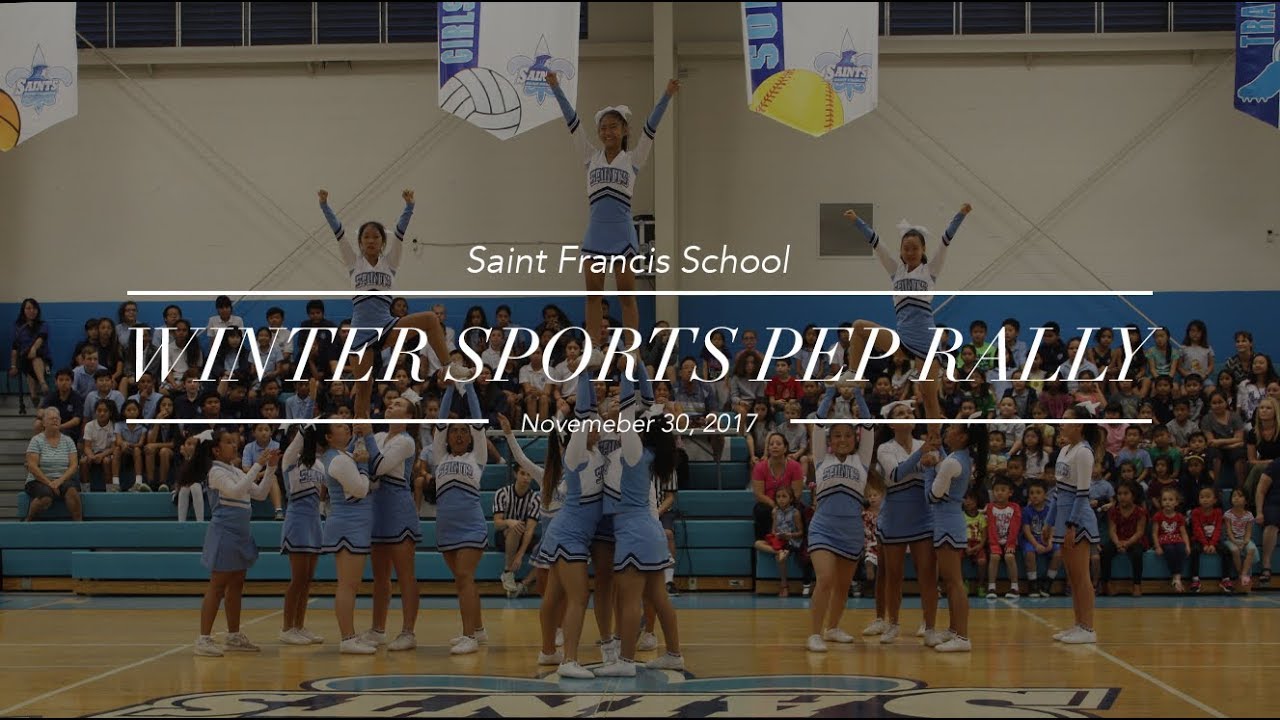 2017 Winter Sports Pep Rally Highlight Video - YouTube