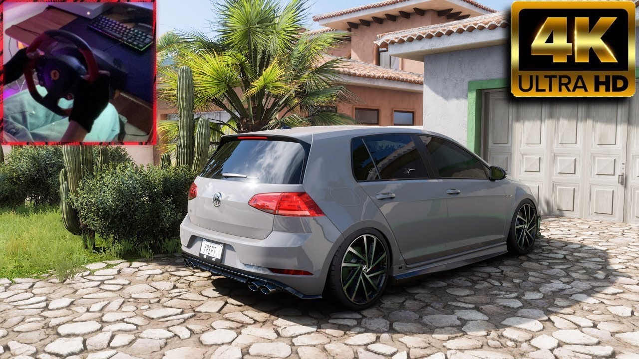 2021 Volkswagen Golf R | Forza Horizon 5 | Thrustmaster 458 Spyder ...