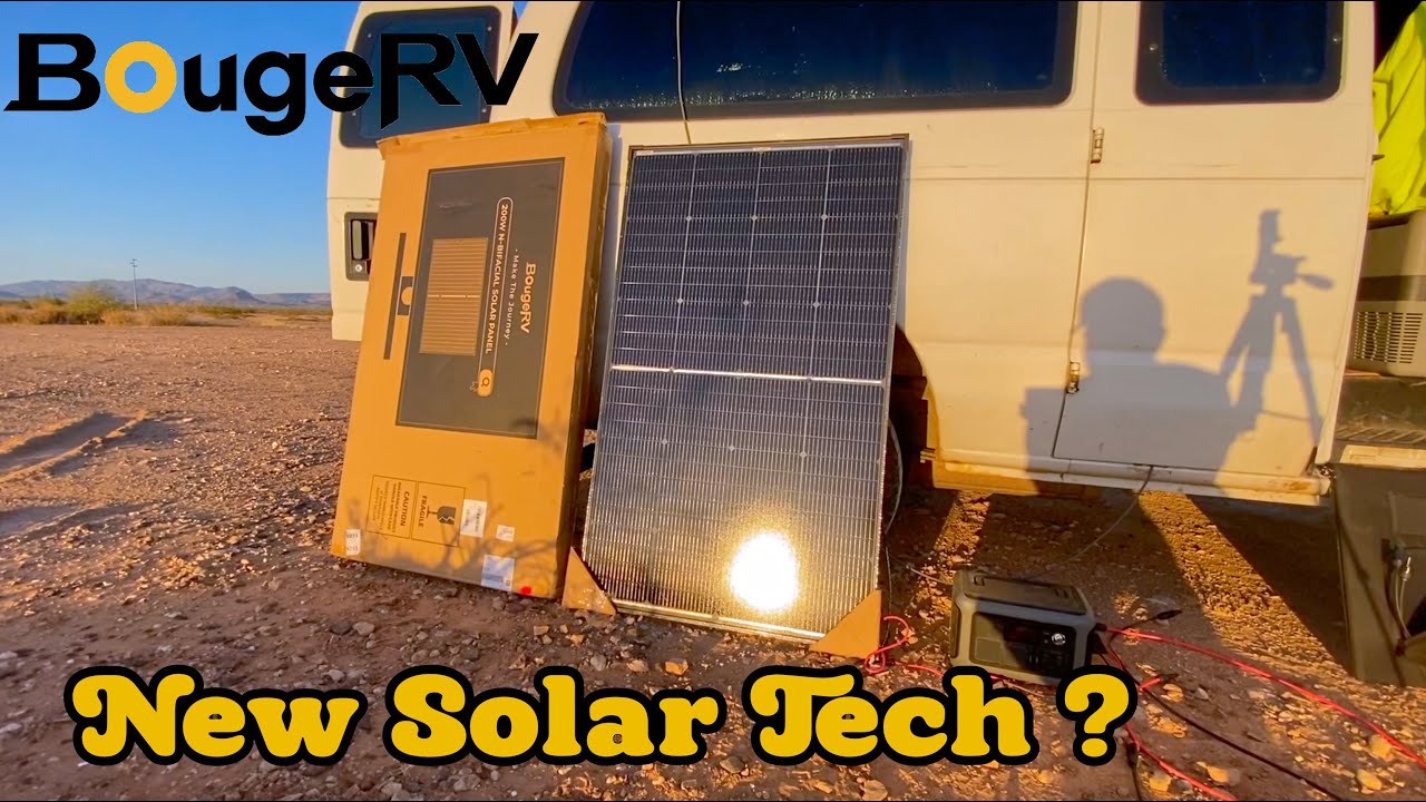 New Solar Panel ? | BougeRV 16BB N-Type TOPCon Bifacial Solar Panel ...