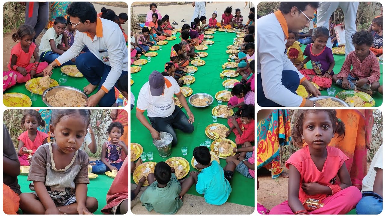Food Distribution To Poor Kids | Feeding Poor Children | Helping Video ...