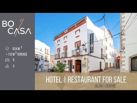 Exclusive hotel/restaurant for sale in the heart of JALON town centre ...