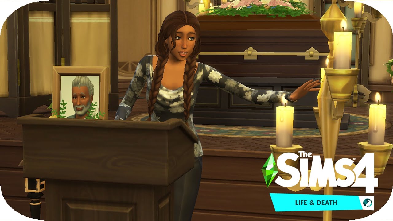 REAPING SOULS + FUNERAL 🪦 | The sims 4 | Life & Death - YouTube