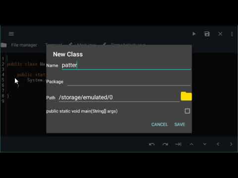 How to run Java program in Android - YouTube