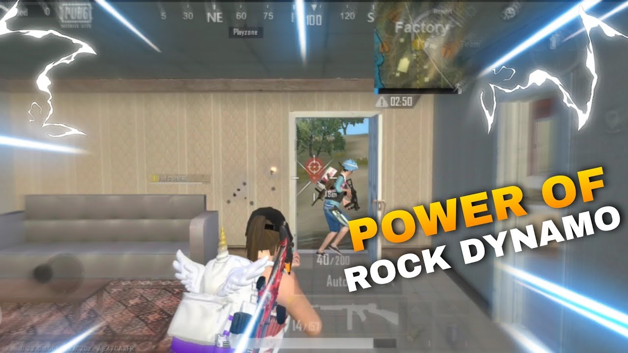 😈POWER OF ROCK DYNAMO 😈 | PUBG MOBILE LITE MONTAGE | ROCK DYNAMO 🔥 ...
