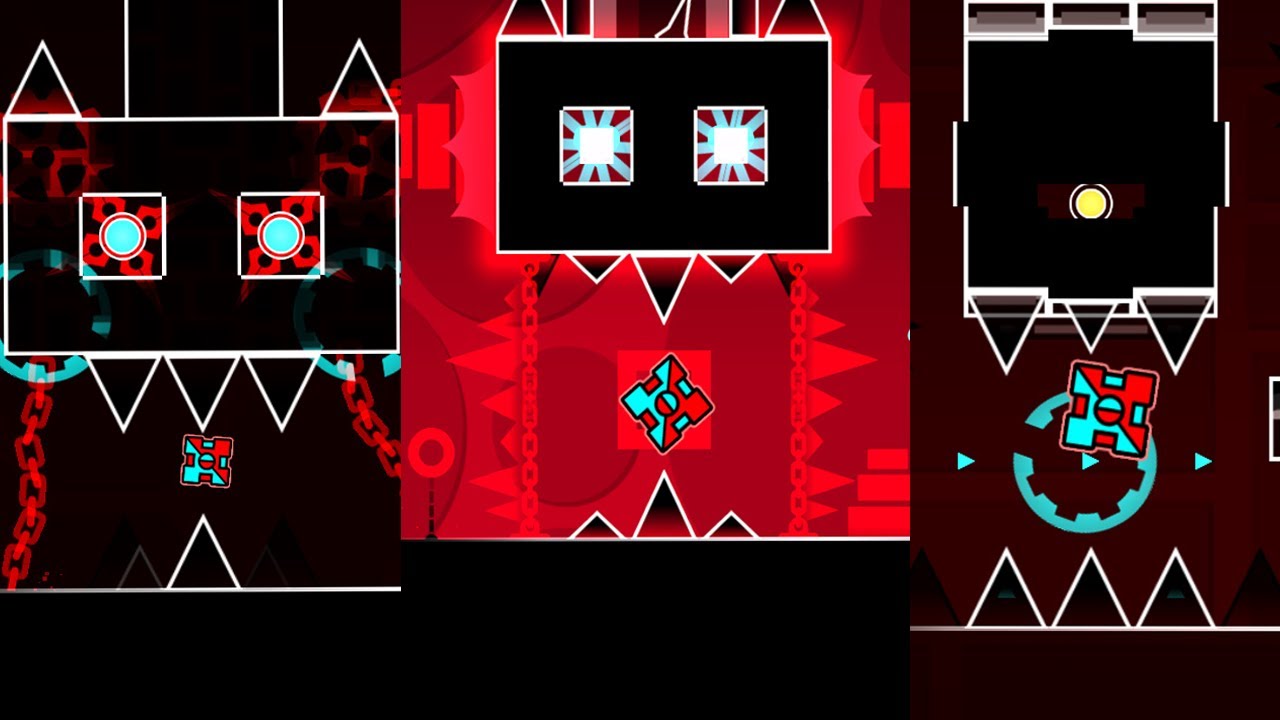 3 memory hard demons with Clubstep song in 1 video - YouTube