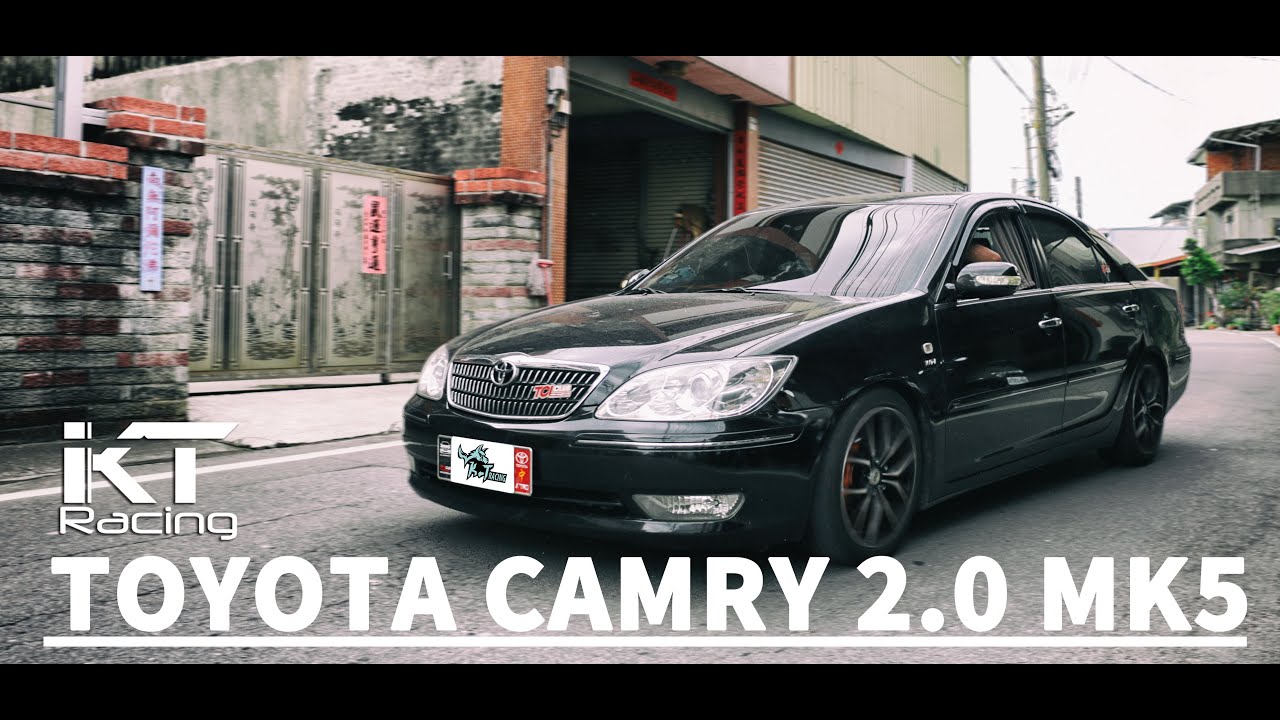 (HD)TOYOTA CAMRY5 2.0 ACV30/MCV30 installed KT Racing Coilovers - YouTube