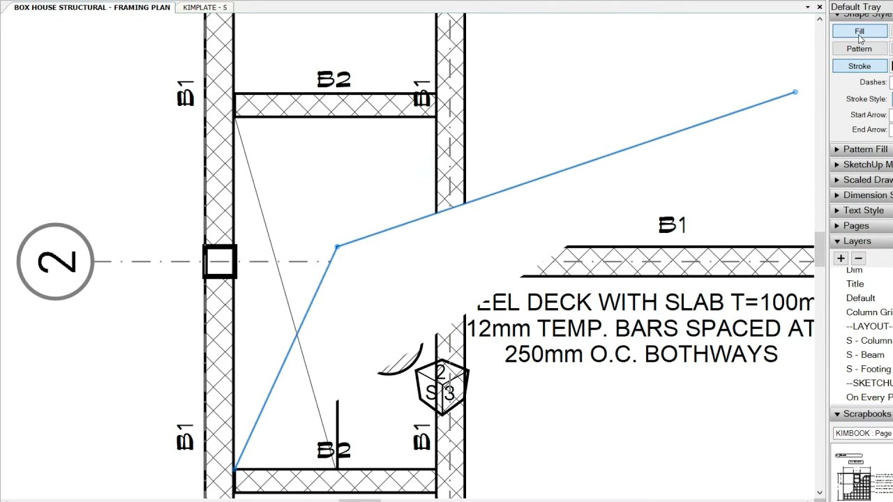 Sketchup Blueprint 2 - Structural Tags (2/3) - YouTube