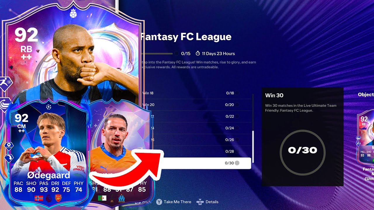 How to Complete Fantasy FC League Objectives in FC 25 - YouTube